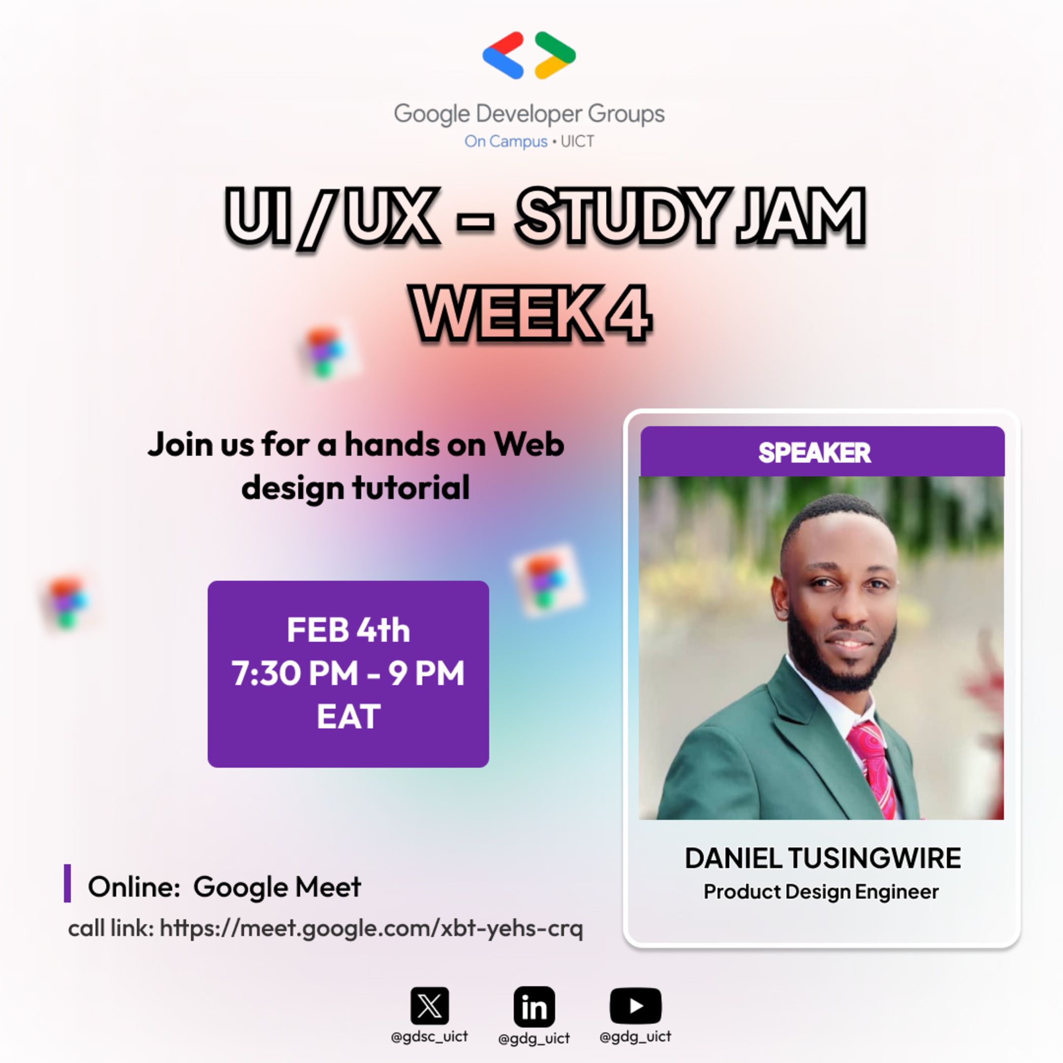 See UI/UX STUDY JAM WEEK 4 WEB DESIGN at Google Developer Groups GDG on Campus Uganda Institute ...